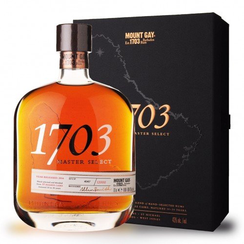 Mount Gay 1703 Master Select Rum 43% 70cl online kopen - GinTonicStore