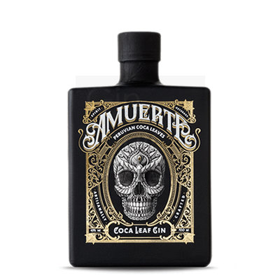 Amuerte Coca Leaf Gin 70cl Black Edition - GinTonicStore